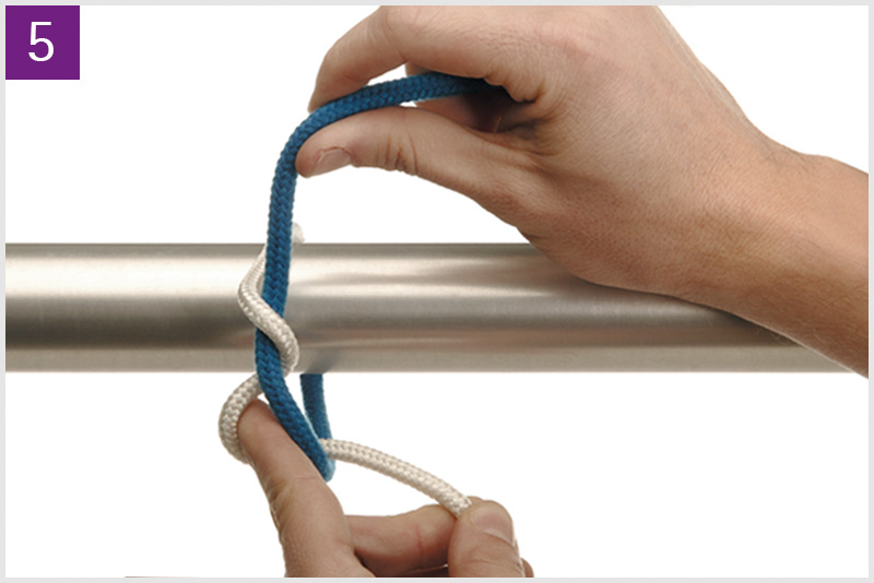 Square Knot (One-hand technique)