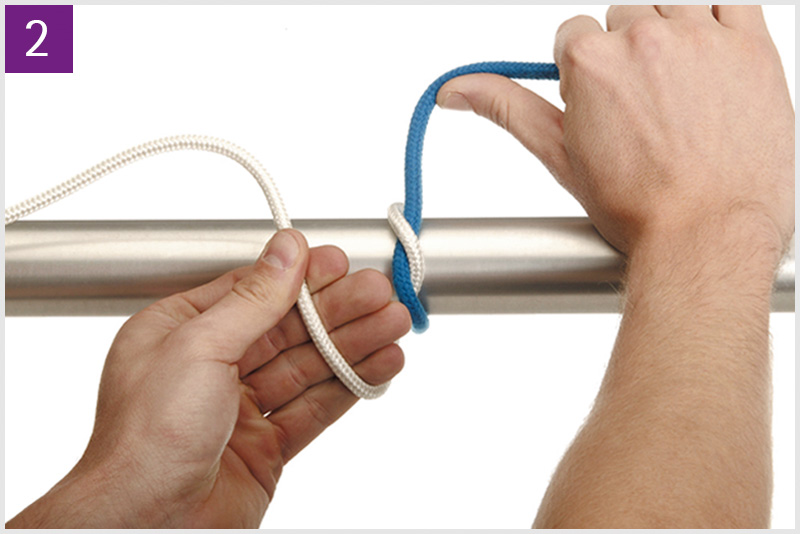 Square Knot (One-hand technique)