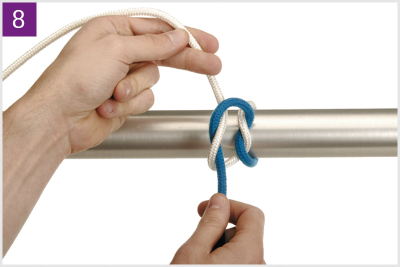 Square Knot (One-hand technique)