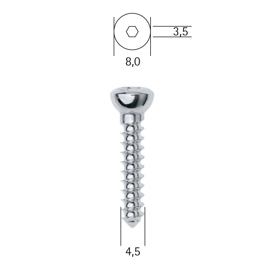 difference between cortex and cortical screws